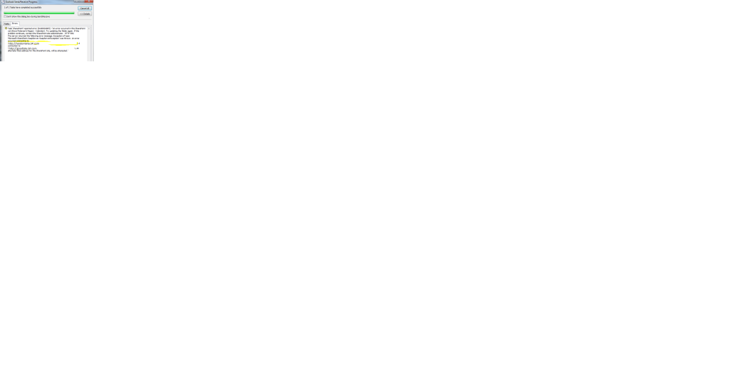 Task ‘sharepoint Reported Error 0x80004005 An Error Occurred In This Sharepoint List