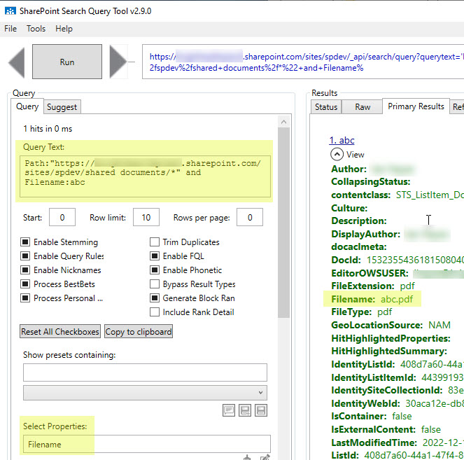 Searching only for the headline : r/sharepoint