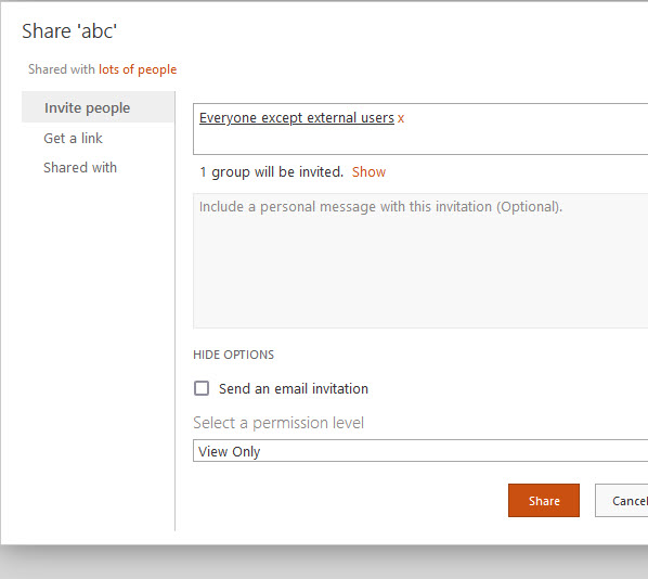 How to make a file on Teams/Sharepoint accessible for everyone withni an organization? : r ...