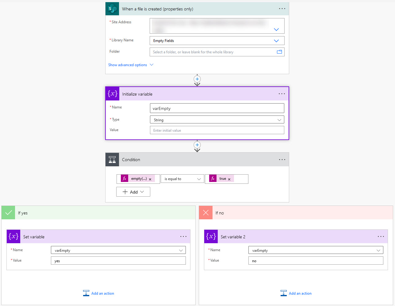 Can a flow detect and send a notification if the user doesn't fill in the mandatory fields after ...